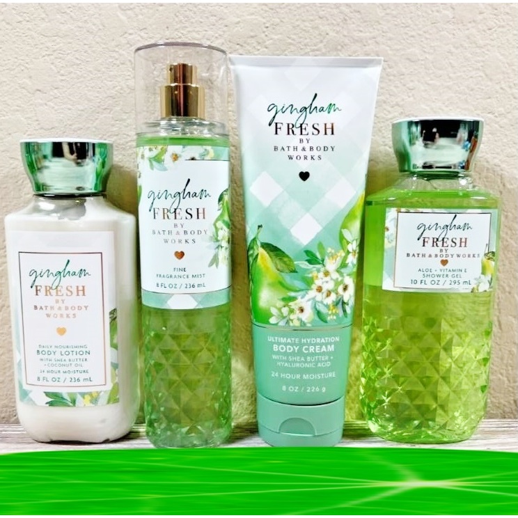 New Bath & Body Works GINGHAM FRESH ของแท้ | Shopee Thailand