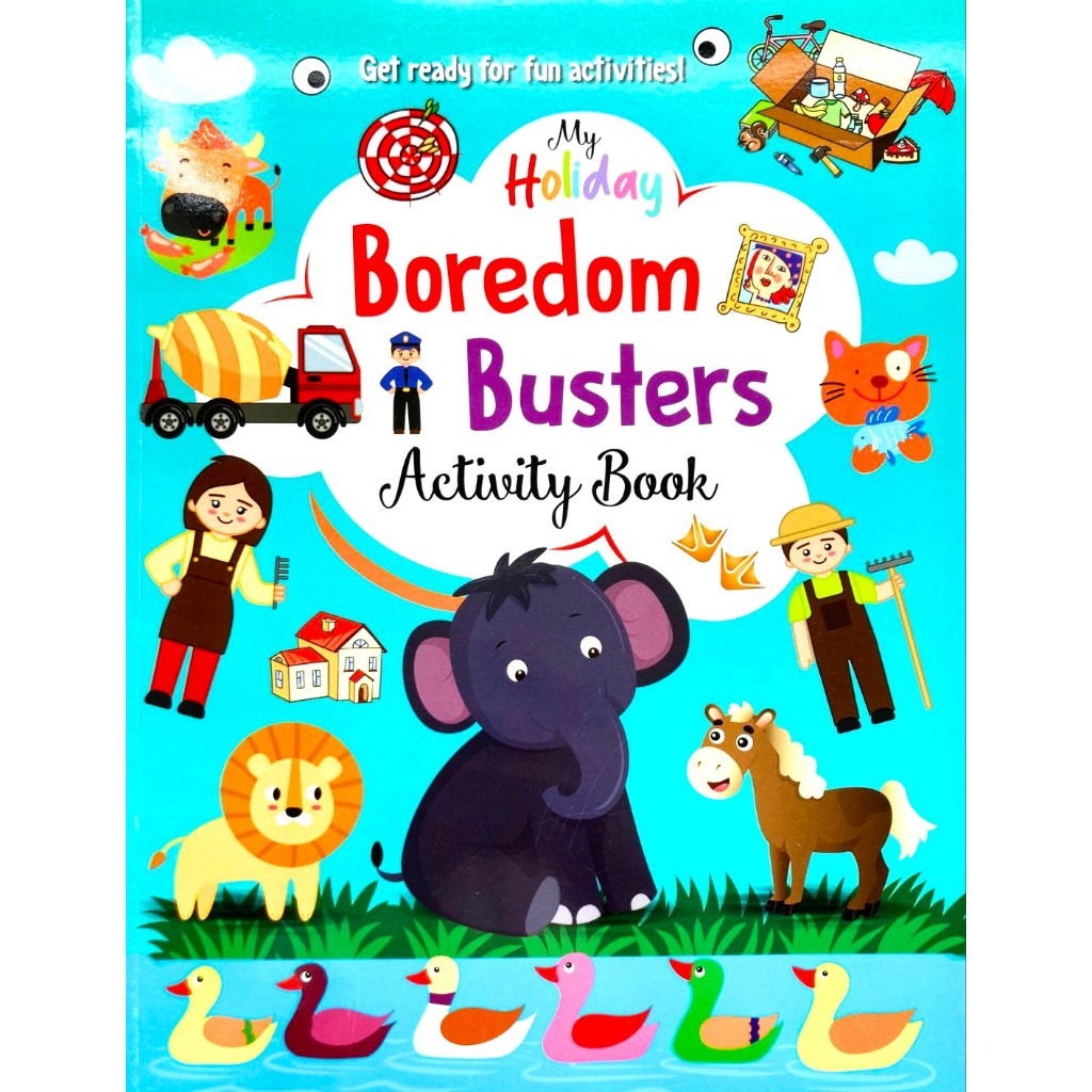(Age5-10)Boredom Buster Activity Book for Children หนังสือกิจกรรมเสริม ...
