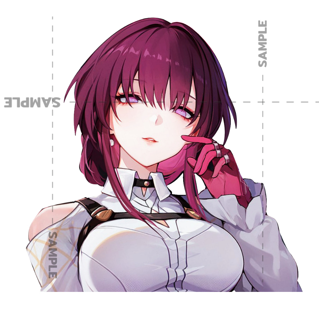 kafka สติ๊กเกอร์ V.4 honkai star rail Game Sticker Die-cut สติ๊กเกอร์ 2 ...