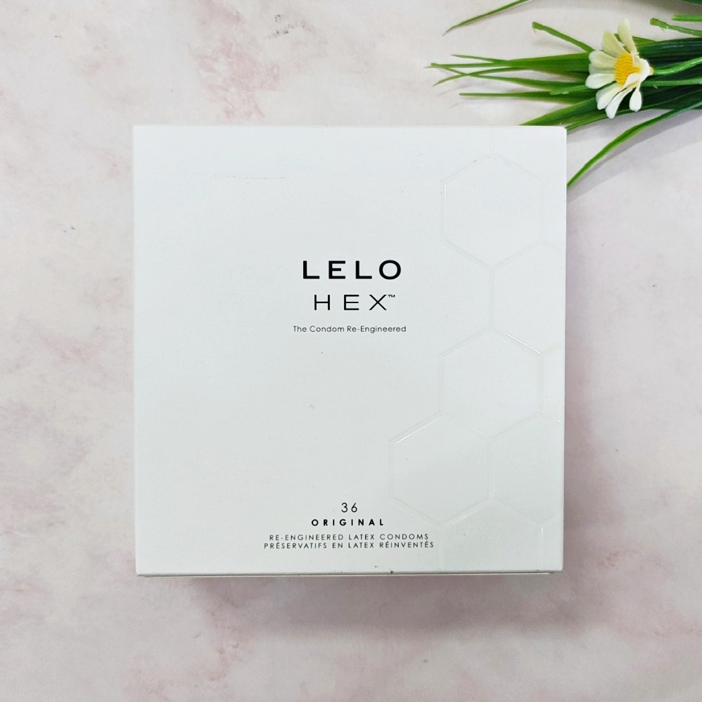 [LELO HEX®] Original Ultra Thin Re-Engineered Large Condoms 36 Count ...