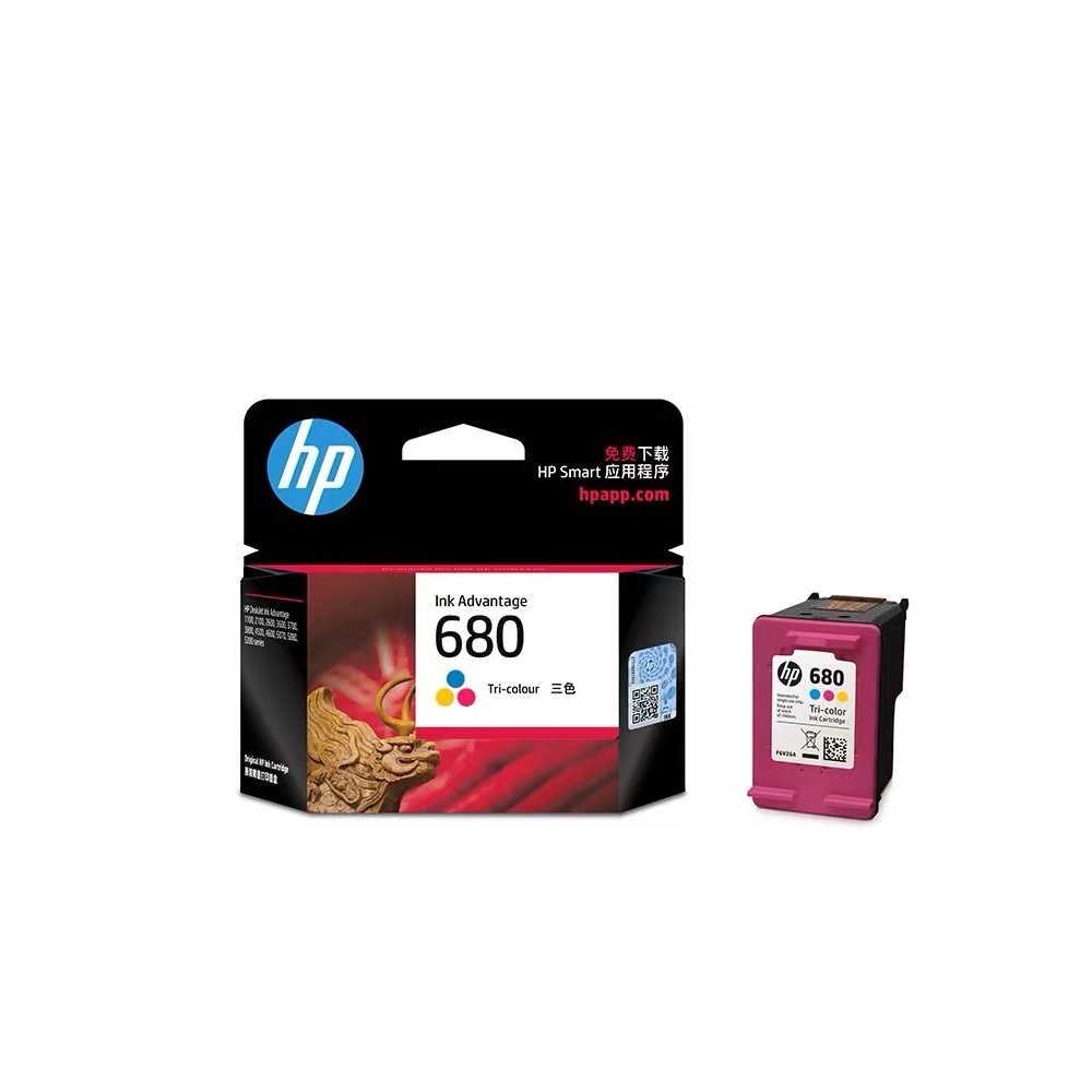 ตลับหมึกเครื่องปริ้น HP 680 Original Ink Advantage Cartridge | HP ...