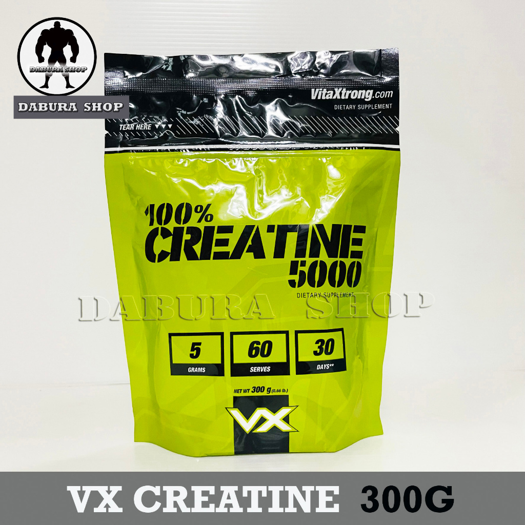 VX VITAXTRONG 100% CREATINE 5000 ขนาด 300 G เพิ่มพละกำลัง เพิ่มแรง สะสม ...