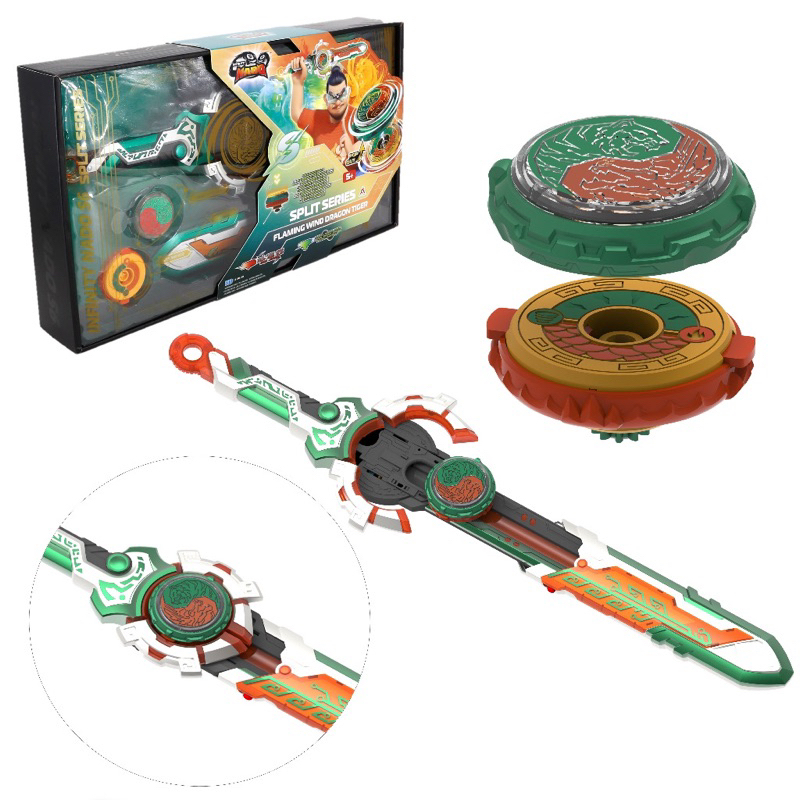 Infinity Nado 6 Split Series - Flaming Wind Dragon Tiger | Shopee Thailand