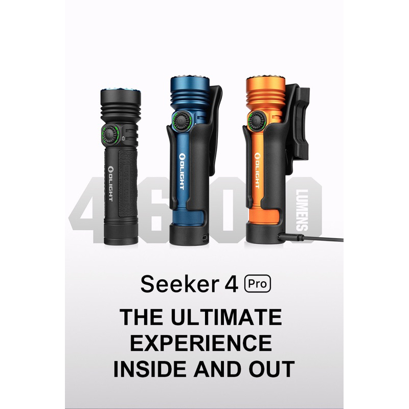 OLIGHT Seeker 4 Pro High Power Flashlight | Shopee Thailand