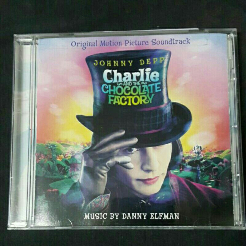 Cd ซีดีเพลง Charlie and the chocolate factory original soundtrack ...