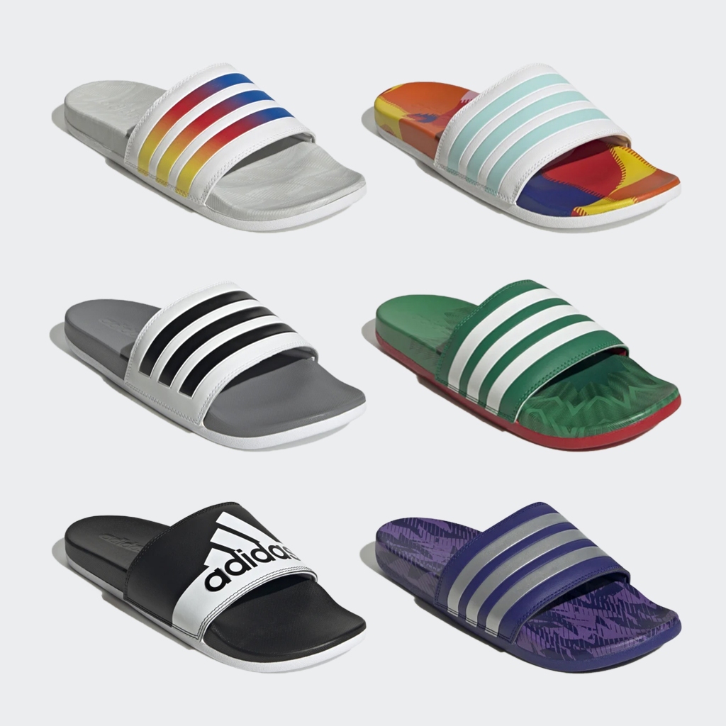 Adidas รองเท้าแตะ Adilette Comfort Slides (5สี) | Shopee Thailand