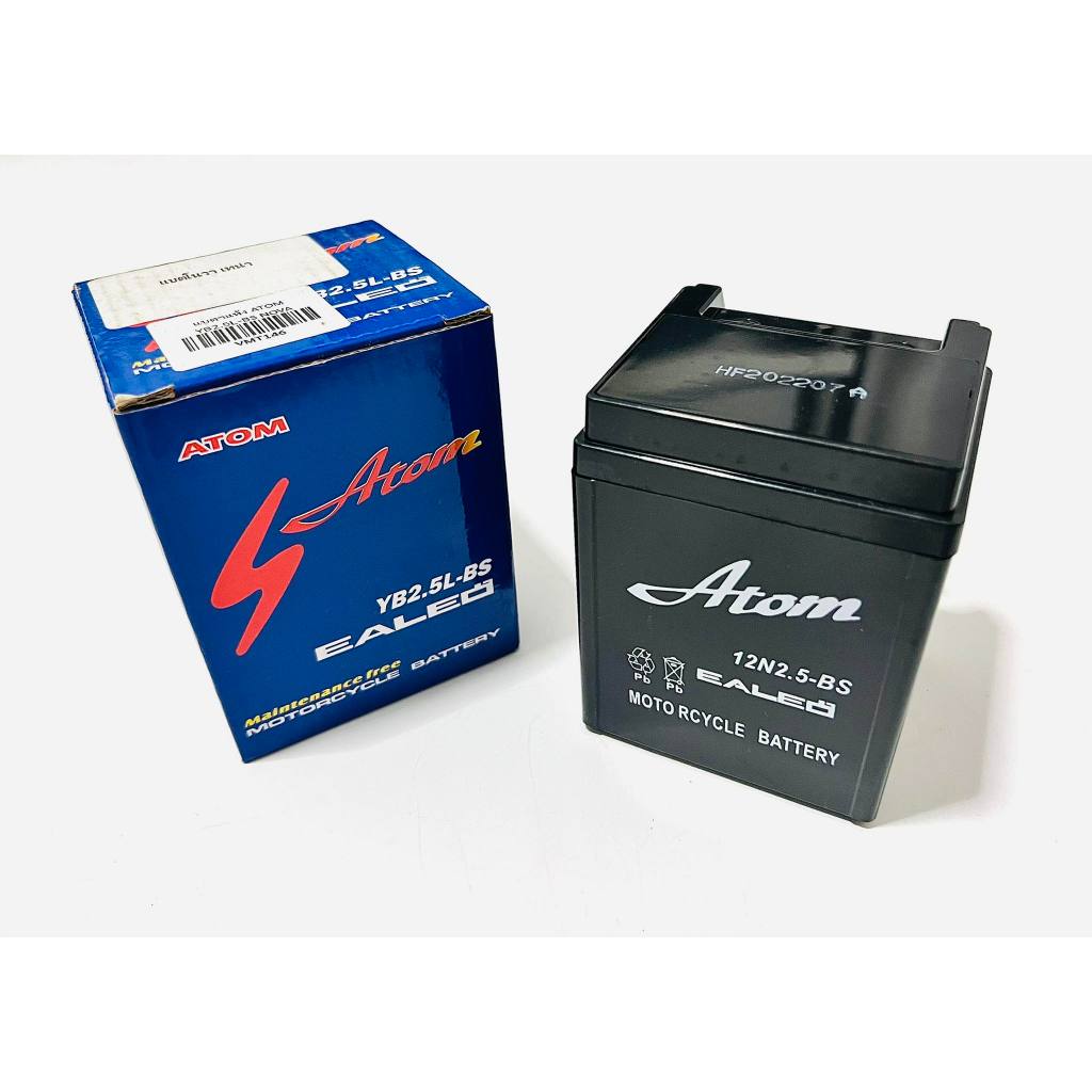 แบตเตอรี่โนวา/เทน่า 12v แบตเตอรี่ Nova Tena ATOM L19-20 B22 | Shopee ...