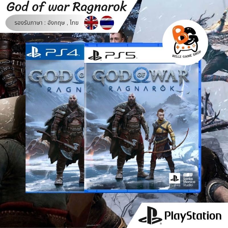 [พร้อมส่ง] PS4 , PS5 | God of War Ragnarok | Shopee Thailand