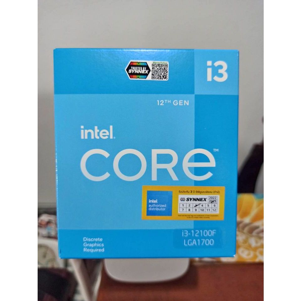 CPU INTEL Core I3 12100F | Shopee Thailand