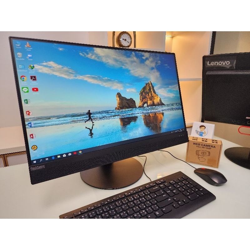 AIO Lenovo ThinkCentre M920z Core i7 24 นิ้ว มือสอง | Shopee Thailand