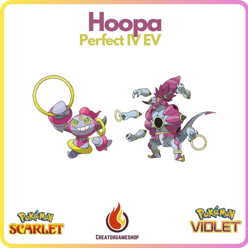 Pokemon Scarlet and Violet Hoopa confined // Hoopa Unbound | Shopee ...