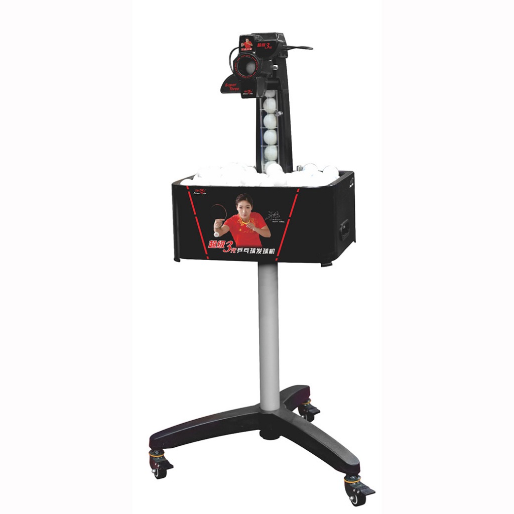 เครื่องยิงลูกปิงปอง Double Fish Super 3 Table Tennis Robot | Shopee ...