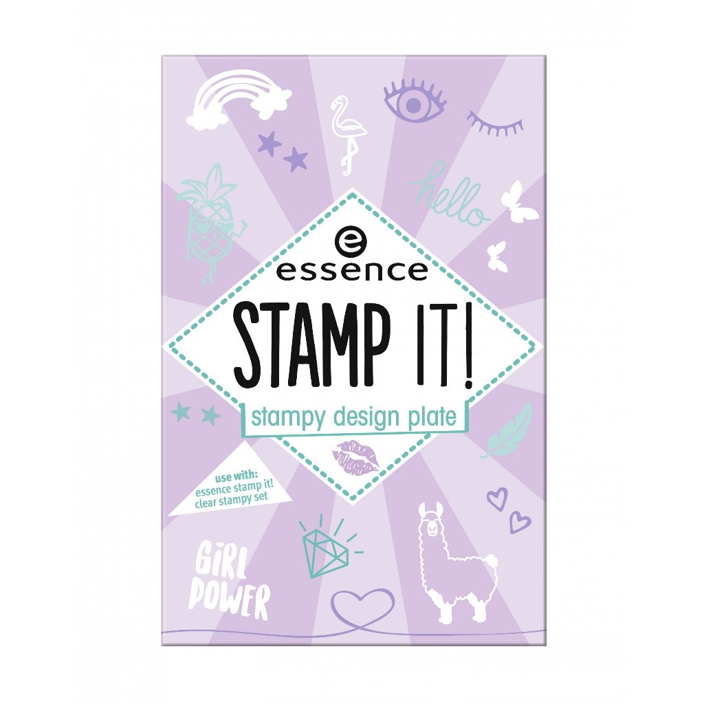 essence stamp it! stampy design plate - แผ่นเพลทปั๊มเล็บ | Shopee Thailand