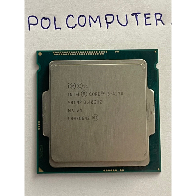 CPU CORE I3 4130 3.40GHz. 2คอ4เทรด LGA 1150 54W มือสองราคถูก | Shopee ...