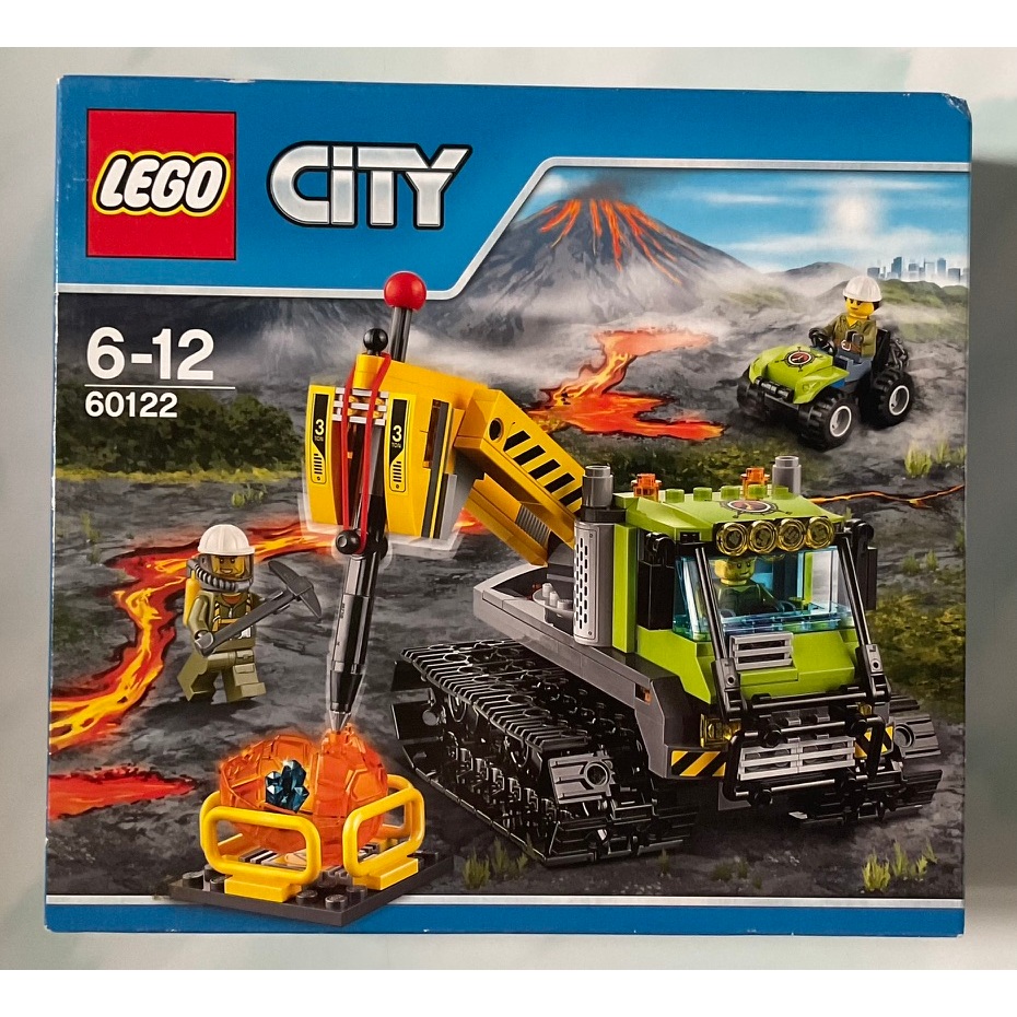 60122 Lego City Volcano Crawler | Shopee Thailand
