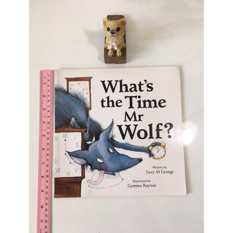 What’s the time Mr. wolf By Lucy M George หนังสือภาษาอังกฤษมือสองปกอ่อน ...