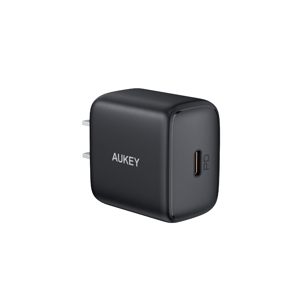 Aukey หัวชาร์จ PA-R1A Minima Series 25W PD For Android Fast Charger Black | Moon Market Mall ...