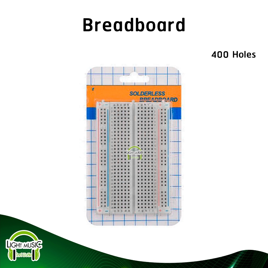 Breadboard 400 Holes & 830 Holes สำหรับ การต่อวงจรต่างๆ บอร์ดทดลอง โฟโต้บอร์ด โพรโทบอร์ด ...