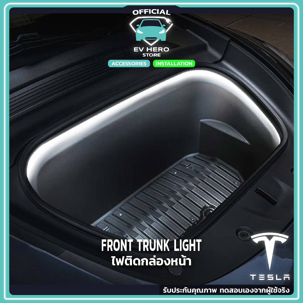 [พร้อมส่ง] Tesla Front Trunk Lights แถบไฟติดกล่องหน้าเทสล่า ปลั๊กใช้ได้ ...