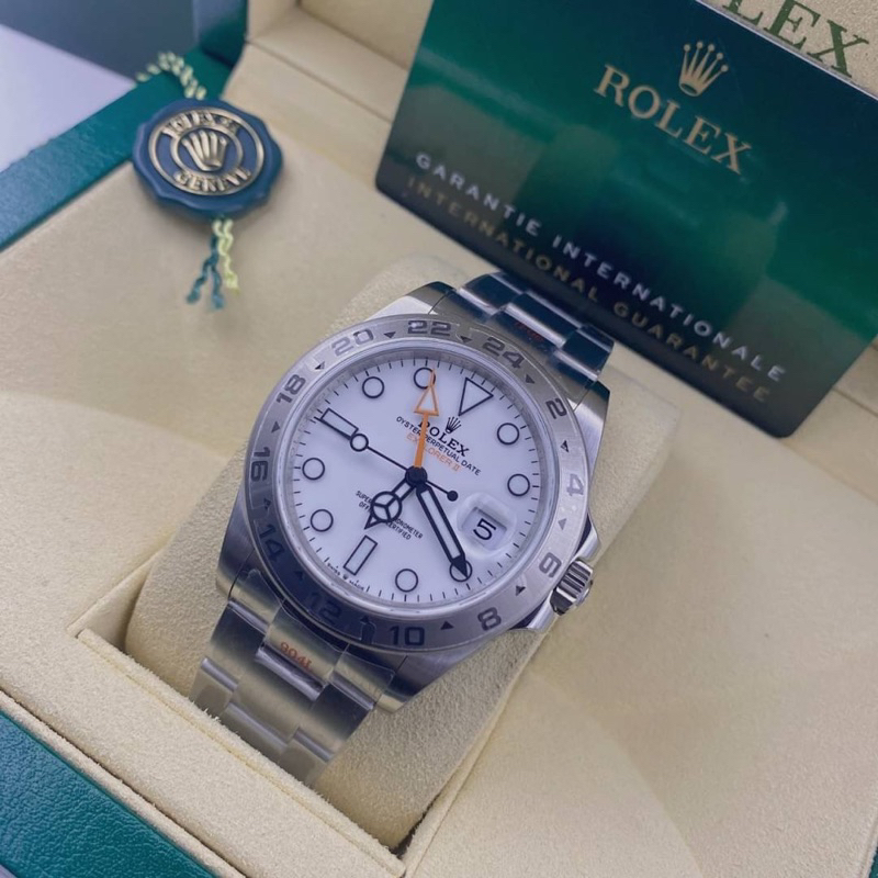 RL งาน Swiss นาฬิกาข้อมือ Explorer II 40 mm ระบบออโต้ GM Factory ...