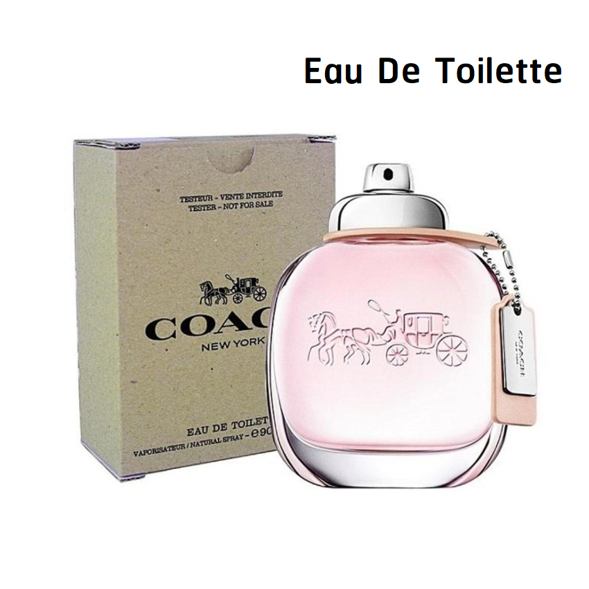 ( EDT ) COACH New York EDT Women 90 ml เทสเตอร์ กล่องน้ำตาล | Shopee ...