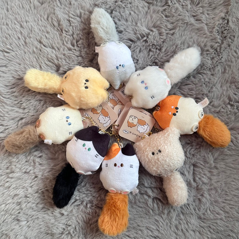[*เติมสต็อคแล้วค่า*] พวงกุญแจตุ๊กตา Fluffy tale PUKYU | Shopee Thailand