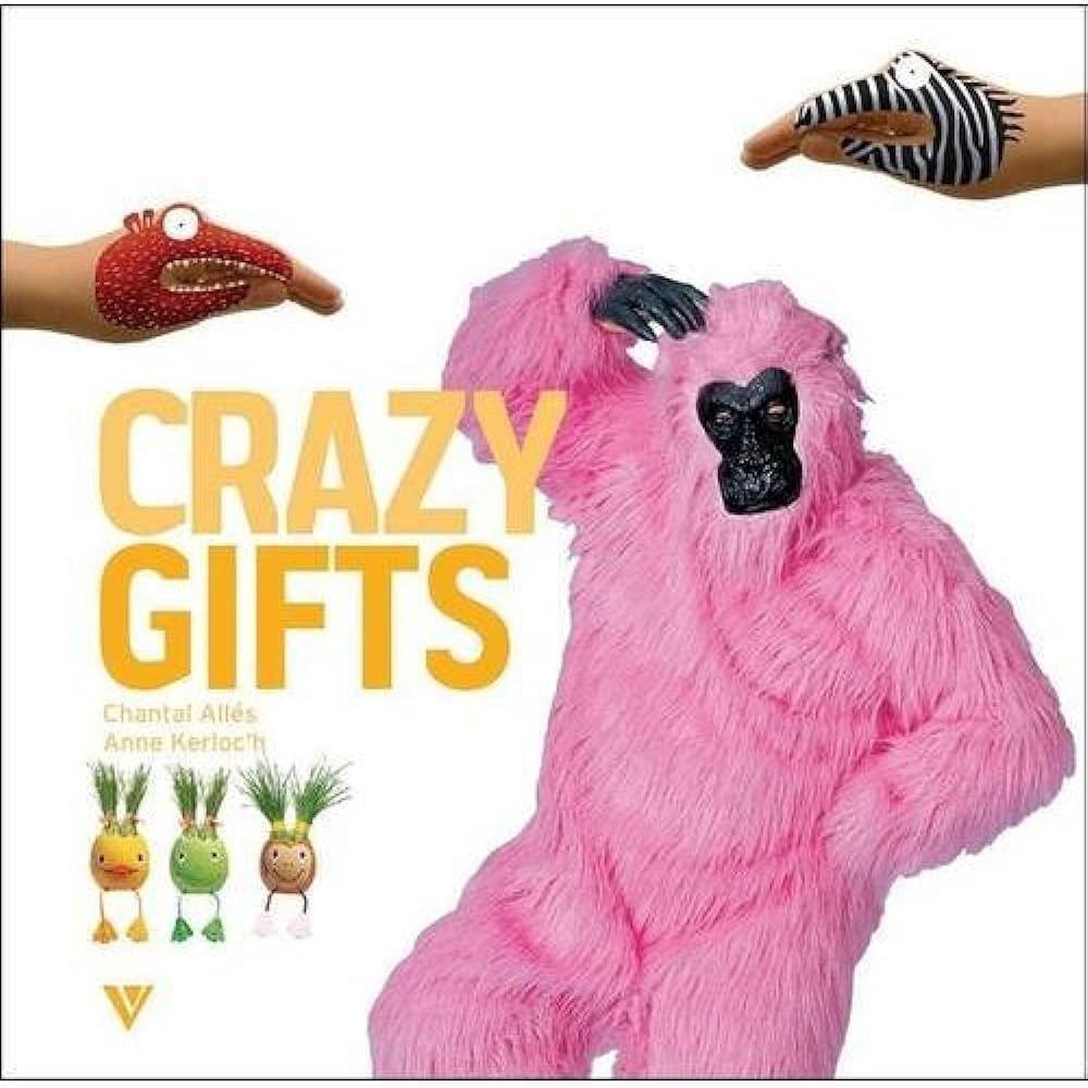 หนังสือไอเดียออกแบบของขวัญภาษาอังกฤษ "Crazy Gifts" | Shopee Thailand
