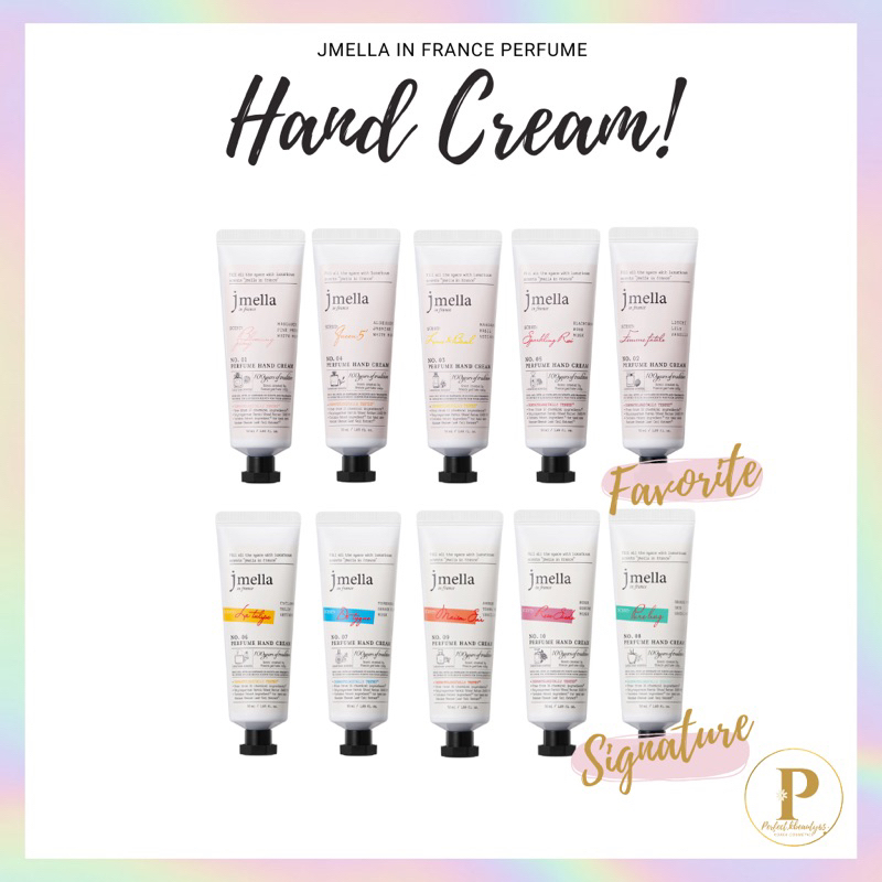(📍⭐️แท้/พร้อมส่ง)Jmella hand cream แฮนด์ครีม เจเมลล่า ครีมบำรุงมือ ...