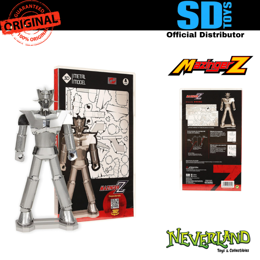 SD Toys Mazinger Z 3D Metal Model Kit | Shopee Thailand