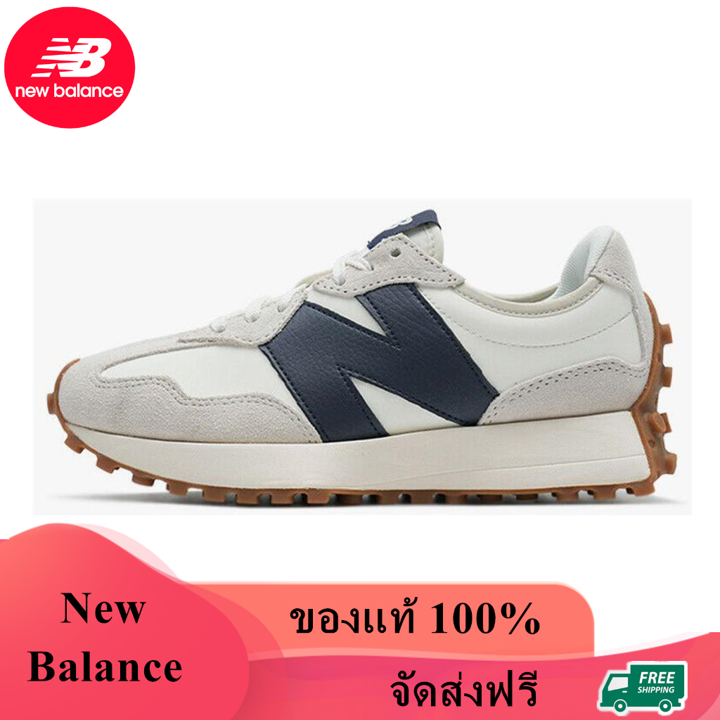 New Balance 327 ของแท้ 100% NB Moonbeam Outerspace WS327KB Sneaker ...