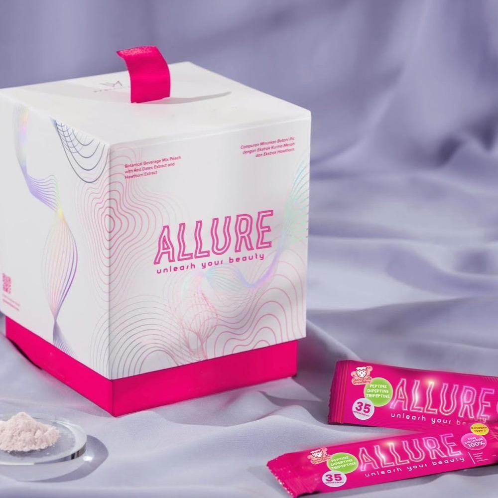 ALLURE Collagen (อัลลัว) คอลลาเจน 6 กล่อง คอลลาเจน ดูแลผิวใส เปล่ง ...