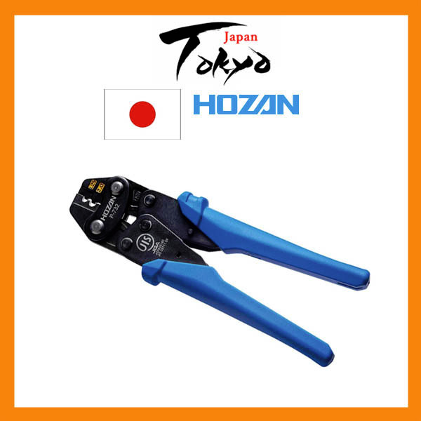 Hozan P-732 อุปกรณ์ย้ําหางปลา (หางปลาเปลือย / สําหรับปลอก B・P) | เครื่องมือสายไฟ / ขนาดที่ใช้งาน ...