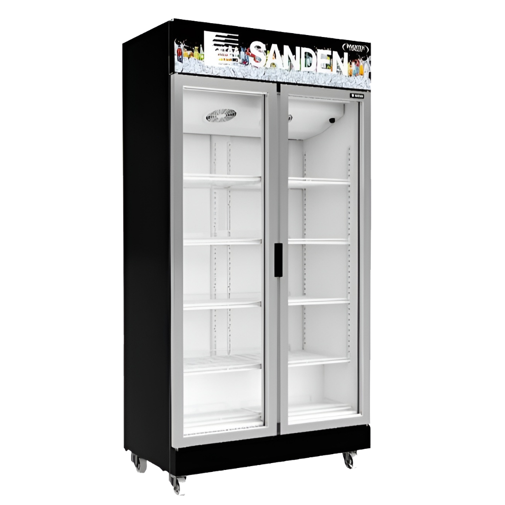 ตู้เเช่เครื่องดื่ม 2 ประตู SANDEN รุ่นSPN-1005 23 คิว รับประกัน ...
