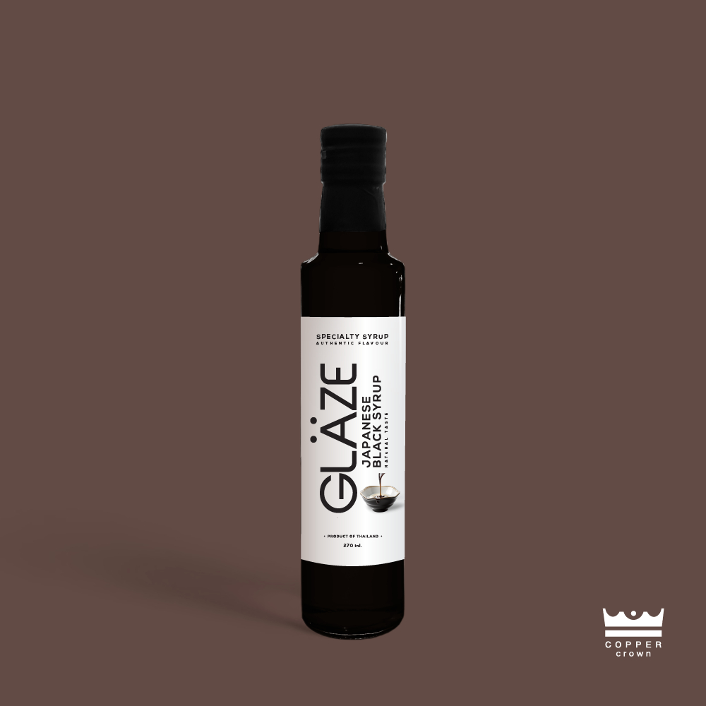 GLAZE Japanese Black Syrup 270 ML | Shopee Thailand