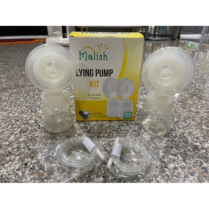 Malish ขวดปั๊มนมแบบเอนตัวได้ | Shopee Thailand