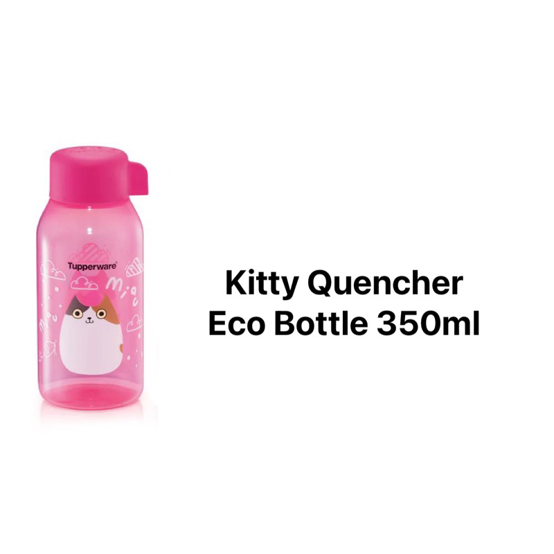 ขวดน้ำ Tupperware รุ่น Kitty Quencher Eco Bottle ขนาด 350ml | Shopee ...
