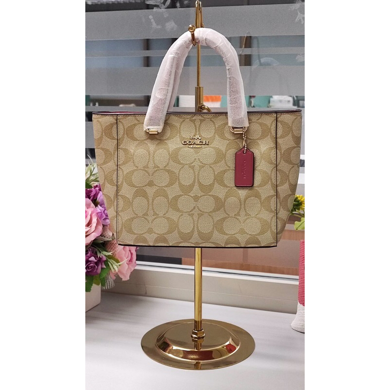 Coach Alice Satchel In Signature Canvas Alice Satchel in Signature ...