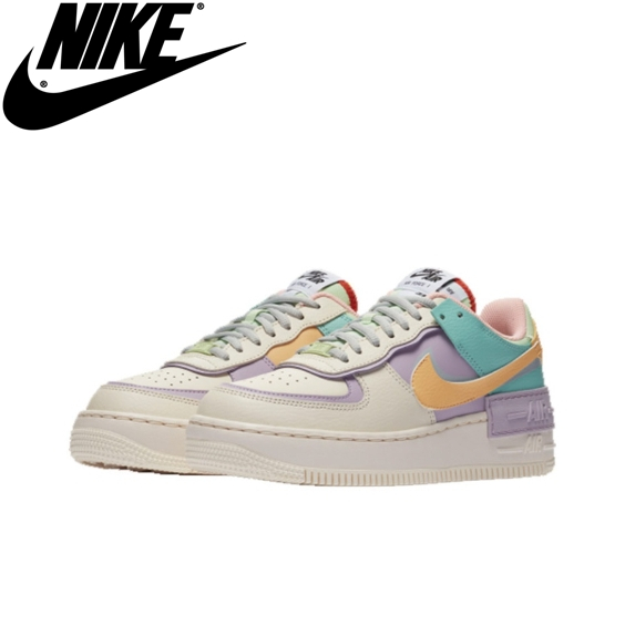 【ของแท้ 100%】Nike Air Force 1 Low SHADOW CI0919-101 Purple yellow ...