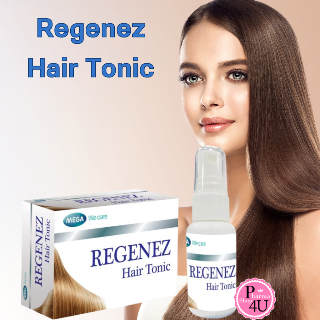 แท้จากบริษัท Mega Regenez Hair Tonic 30ml (รีจีเนซ แฮร์ โทนิค ...