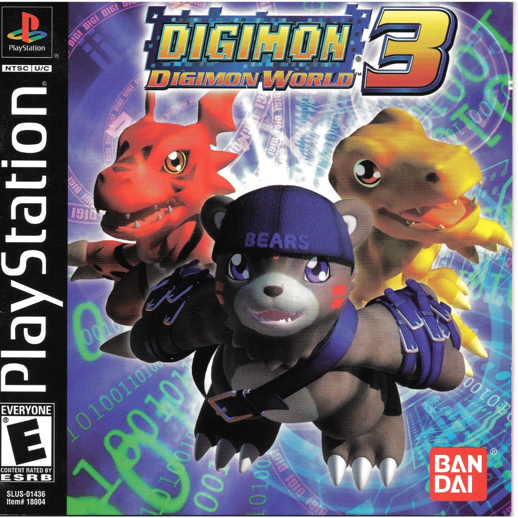 PS1 : Digimon World 3 (USA) (1 Disc) | Shopee Thailand