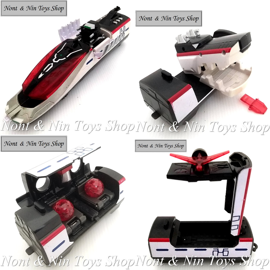 Kamen Rider Den-O Action Liner Series 1-4 DX DenLiner Gouka .. รถไฟ คา ...