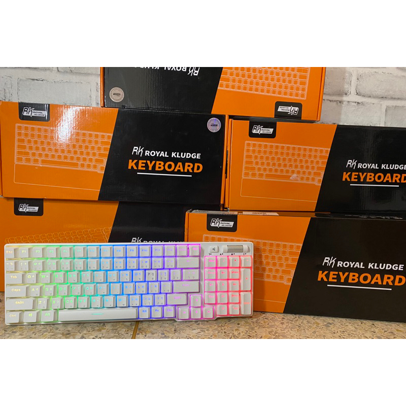 คีย์บอร์ด มือ1 RK ROYAL มีหลายรุ่นครับ RK61/RK81/RK84/RK87/RK89/RK96 ...