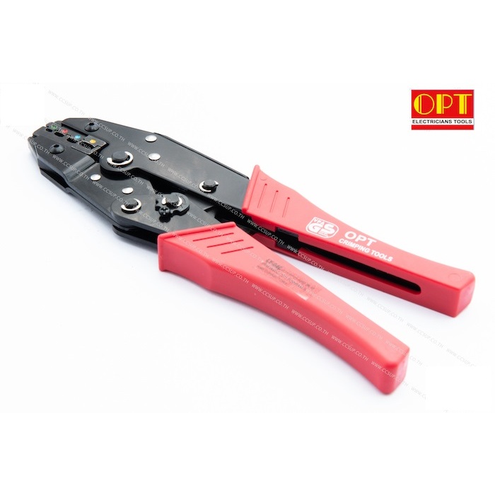 OPT LY-568 คีมย้ำหัวสายแลน LAN สายโทรศัพท์ คีมย้ำหัวโมดูลล่า คีมเข้าสาย ...