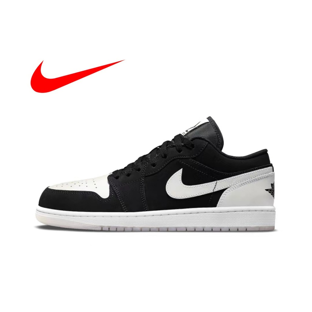 Jordan Air Jordan Ilow se Panda Durable Low Top Retro Basketball Shoe ...