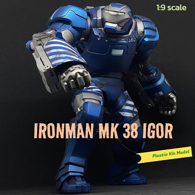 IRON MAN MK 38 Igor Mark XXXVIII 1/9 Plastic Kit Model 28 cm | Shopee ...