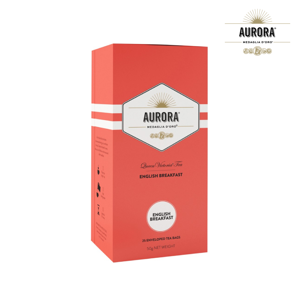Aurora Tea English Breakfast 50g 1 กล่อง 25 ซอง | Shopee Thailand