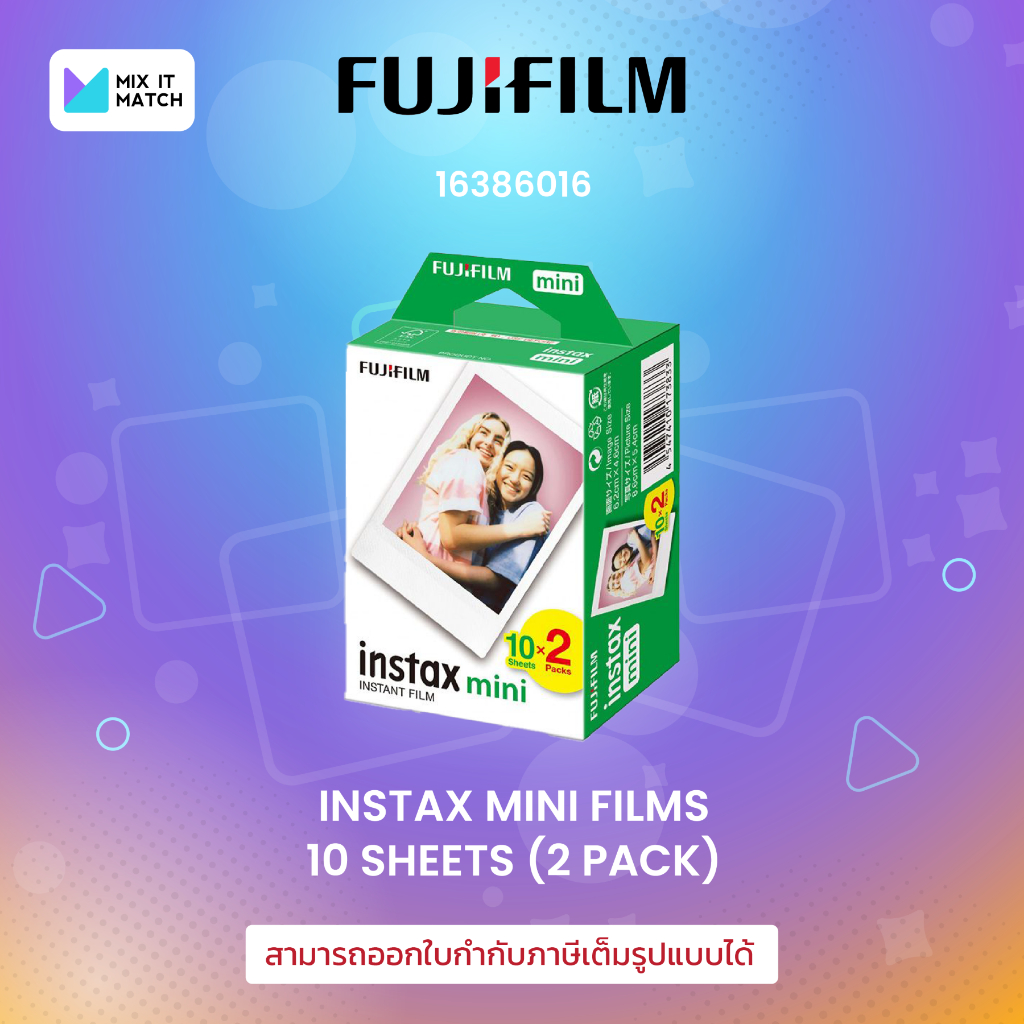 INSTAX MINI FILM (10x2 pks) | Shopee Thailand
