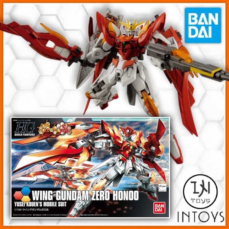 BANDAI - (HG) 1/144 WING GUNDAM ZERO HONOO ( Ganpla / Gundam Plastic Kits) | Shopee Thailand