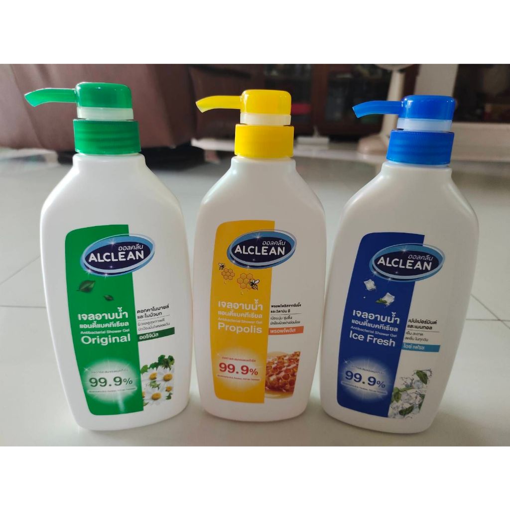 ALCLEAN ออลคลีน เจลอาบน้ำ แอนตี้แบคทีเรีย ขนาด 500 มล. มี 3 สูตร ...