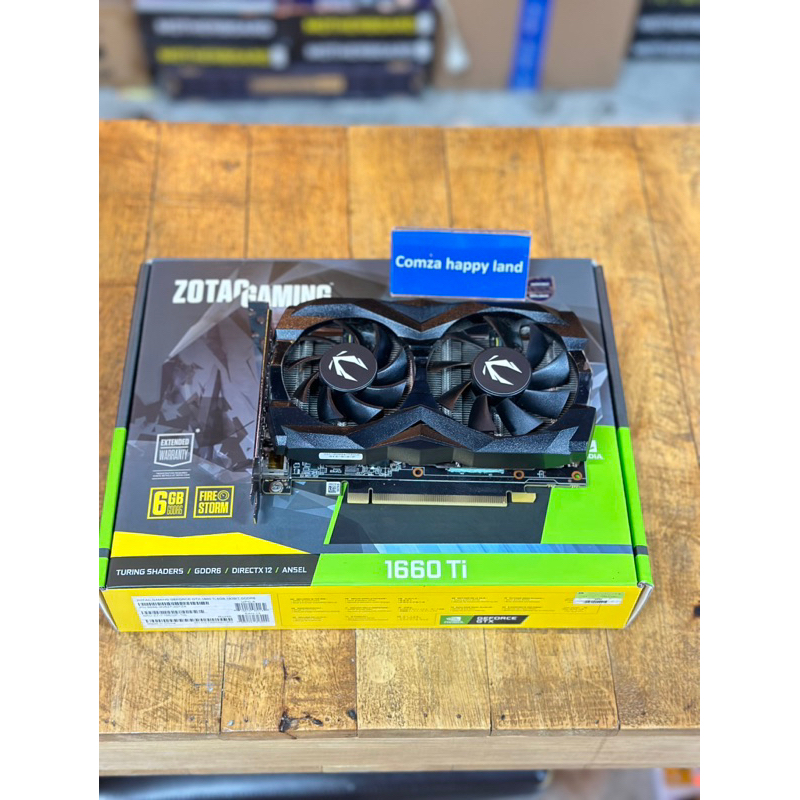 Gtx 1660ti 6gb การ์ดจอมือสอง มีประกัน เล่นได้ทุกเกมส์ | Shopee Thailand